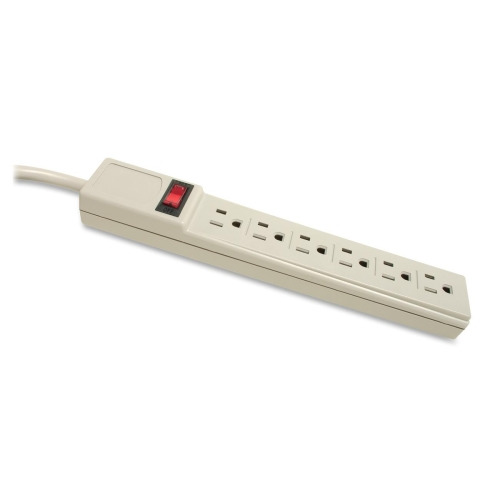 Compucessory 6-Outlet Power Strips - CCS55155 - Shoplet.com