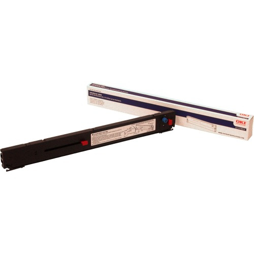 Oki Dot Matrix Ribbon Cartridge - Black - 1 Each - OKI41708210 ...
