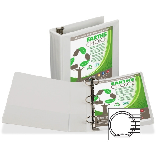 Samsill Earth's Choice Round Ring View Binders - SAM18987 - Shoplet.com