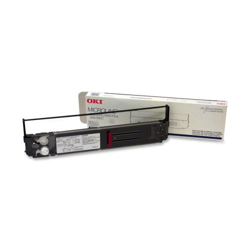 Oki Dot Matrix Ribbon Cartridge - Black - 1 Each - OKI52103601 ...