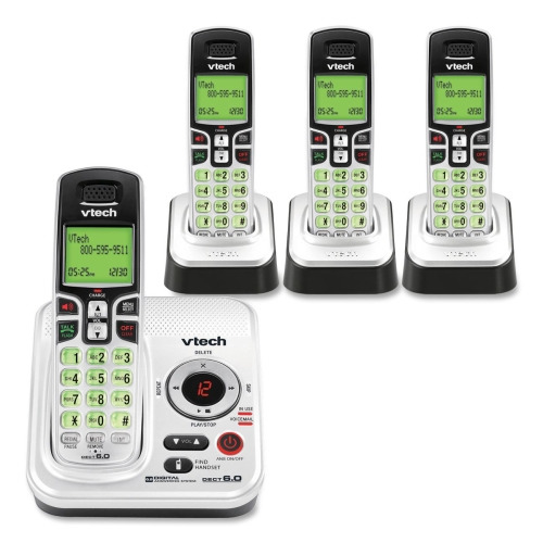 Vtech CS6229-4 Cordless Phone - DECT - VTECS62294 - Shoplet.com