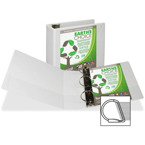 Samsill Earth's Choice Plant-based Durable View Binder - SAM16997 ...