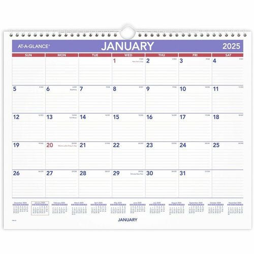 At-A-Glance Wall Calendar - AAGPM828 - Shoplet.com