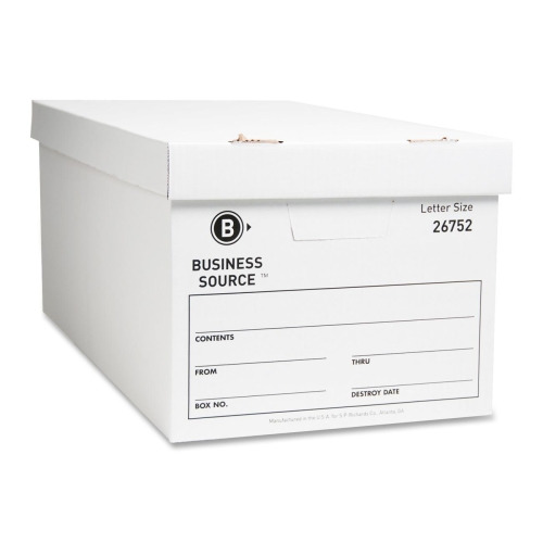 Business Source Lift-off Lid Light Duty Storage Box - BSN26752 ...