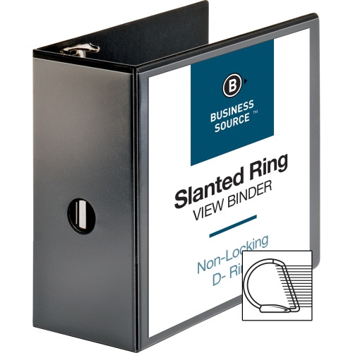 Business Source Basic D-Ring View Binders - BSN28451 - Shoplet.com