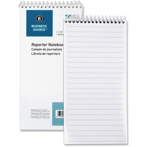 Business Source Coat Pocket-size Reporters Notebook - BSN10972 ...
