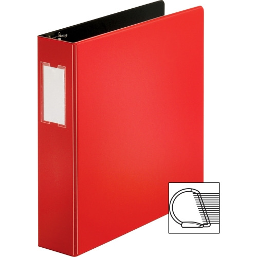 Business Source Slanted D-ring Binders - BSN33112 - Shoplet.com