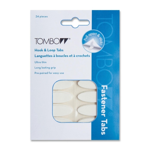 Tombow Hook and Loop Fastener Tab - TOM52138 - Shoplet.com