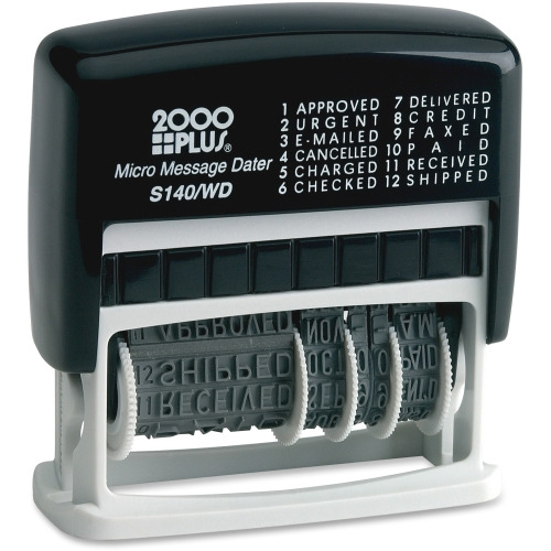 COSCO 2000 Plus Micro Message 6-year Dater Stamp - COS011090 - Shoplet.com
