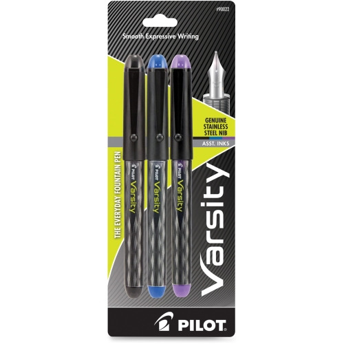 Pilot Varsity Disposable Fountain Pens - PIL90022 - Shoplet.com