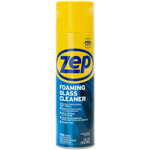 Zep Foaming Glass Cleaner - ZPEZUFGC19 - Shoplet.com