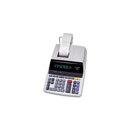 Sharp Calculators EL-2630PIII 12-Digit Commercial Printing Calculator ...