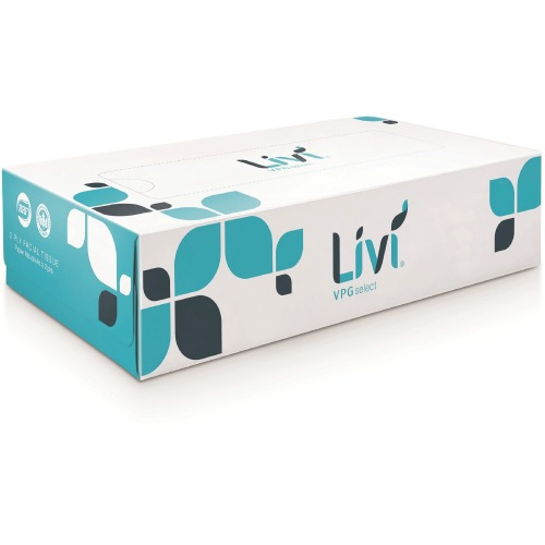 Livi Solaris Paper 2-ply Facial Tissue - SOL11513 - Shoplet.com