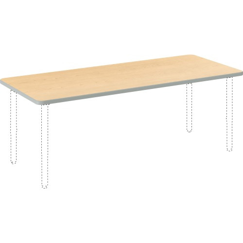 HON Build Rectangle Table 60"W x 24"D - HONTR2460ENDK - Shoplet.com