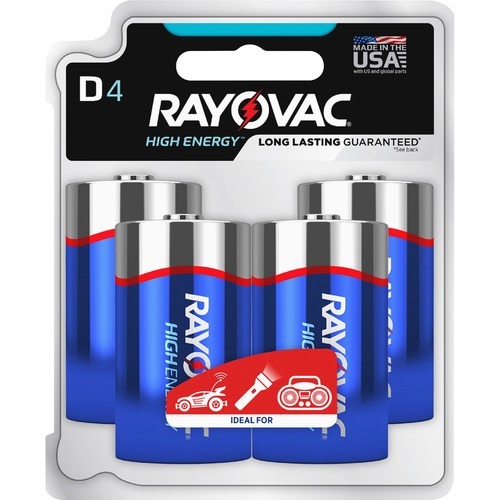 Rayovac Alkaline D Batteries - RAY8134TK - Shoplet.com