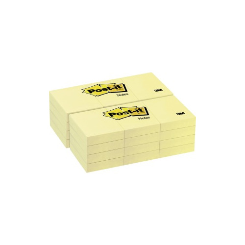 Post-it Notes Original Notepads - MMM653YWBD - Shoplet.com