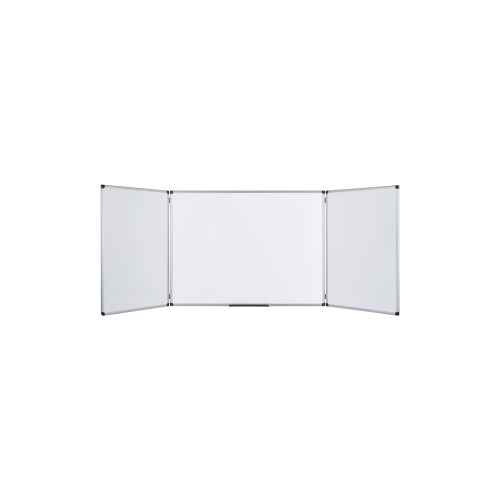 MasterVision Maya Trio Magnetic Whiteboard - BVCTR0202101170 - Shoplet.com