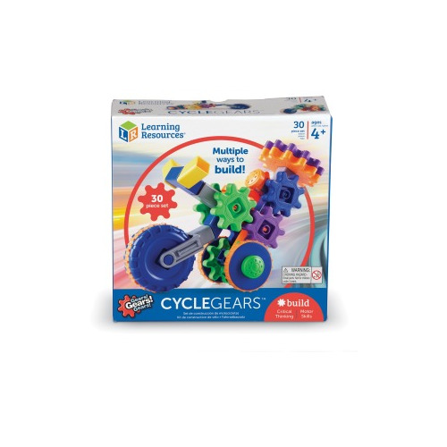 Learning Resources Gears! Cycle Gears Building Kit - LRNLER9231 ...