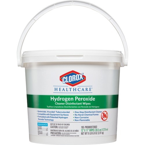 Clorox Healthcare Hydrogen Peroxide Cleaner Disinfectant Wipes ...