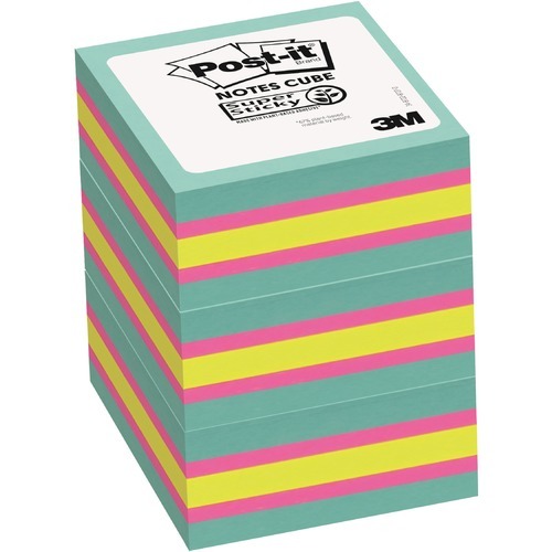 Post-it Super Sticky Notes Cubes - MMM2027SSAFG3PK - Shoplet.com