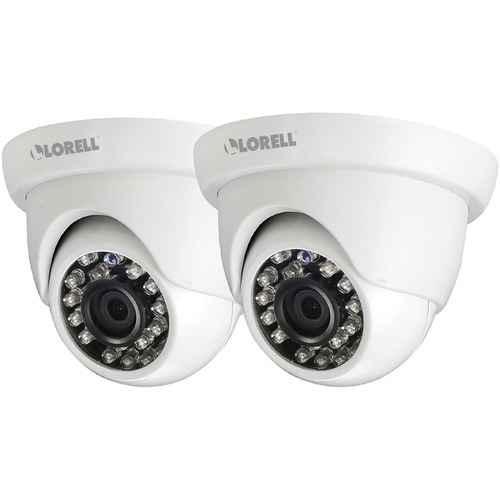Lorell 5 Megapixel Surveillance Camera - 2 Pack - Dome - LLR00223 ...
