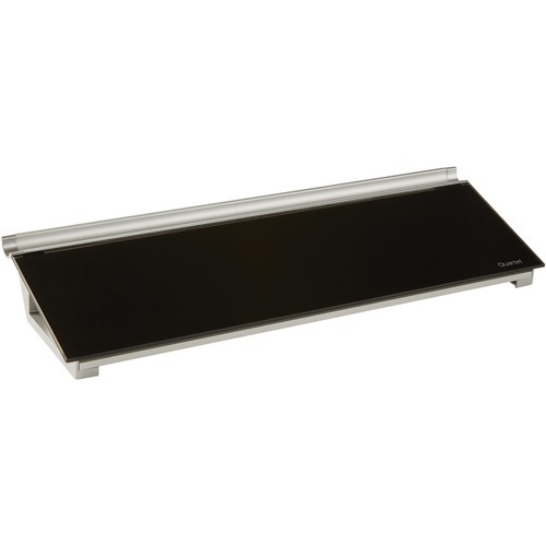 Quartet Glass Dry-Erase Desktop Computer Pad - QRTGDP186B - Shoplet.com