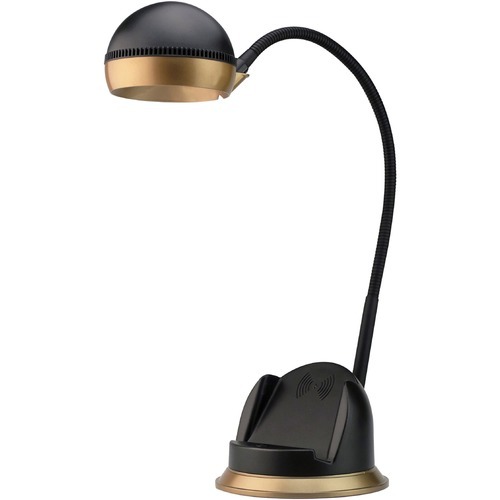 Lorell Charging Base Desk Lamp - LLR13206 - Shoplet.com