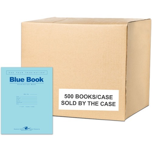 Roaring Spring Blue Examination Book - ROA77516CS - Shoplet.com