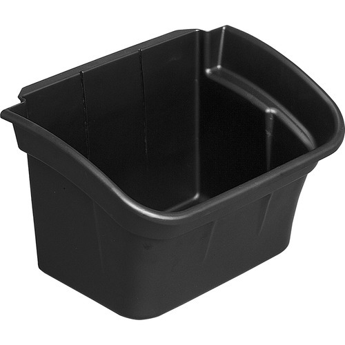 Rubbermaid Commercial Utility Cart 4-gallon Bin - RCP335488BLACT ...