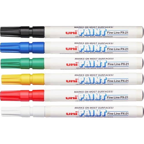 Uni-paint uni-ball uniPaint Fine Line Markers - UBC63720 - Shoplet.com