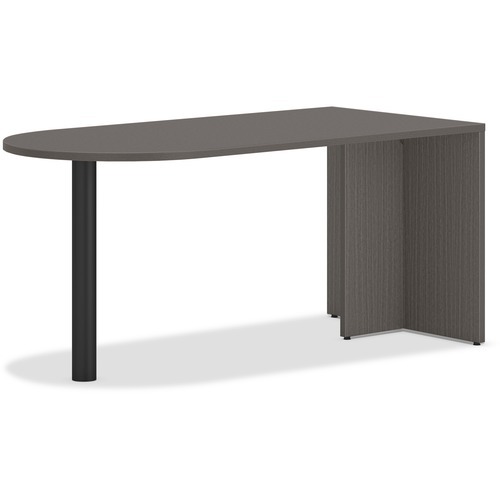 HON Mod Peninsula with End Panel - 66"W - HONPLPN6630LS1B - Shoplet.com