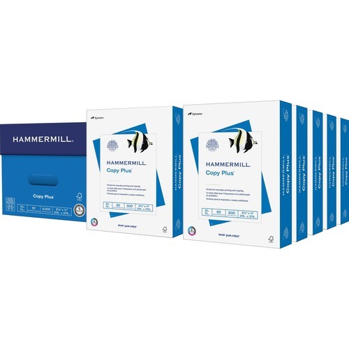 Hammermill Copy Plus Paper - White - HAM105007CT - Shoplet.com
