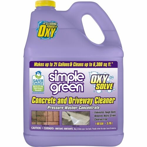 Simple Green Concrete/Driveway Cleaner Concentrate - SMP18233 - Shoplet.com