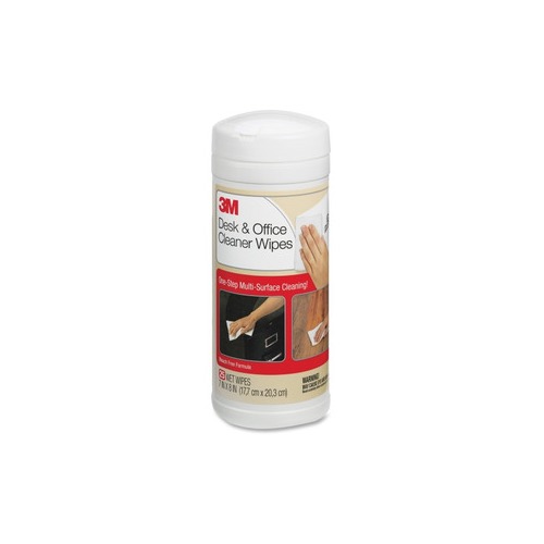 3M Desk & Office Cleaner Wipes - MMMCL563 - Shoplet.com