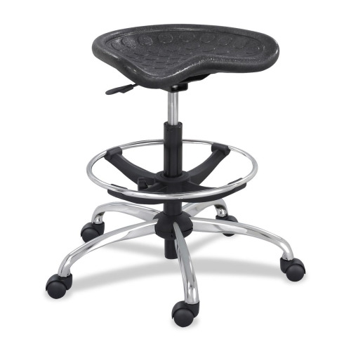 Safco Sitstar Height Adjustable Stool - SAF6660BL - Shoplet.com