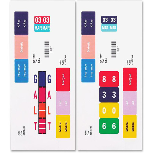 Smead Smartstrip Labeling System ColorBar Refill Labels - SMD66006 ...