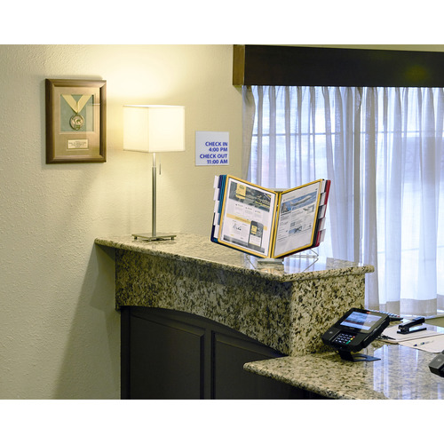 DURABLE InstaView Desktop Reference System, Desktop - 10 Panels ...