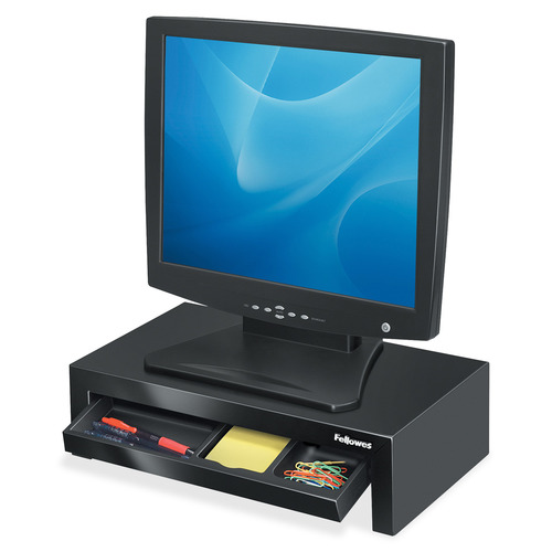 Fellowes Designer Suites Monitor Riser, Up to 21" Screen Support - 40 ...