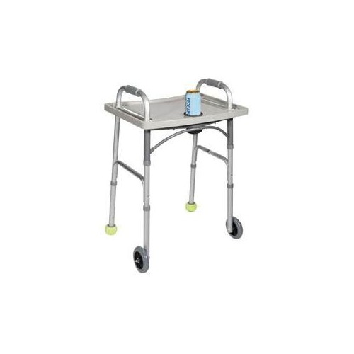 Drive Medical Universal Walker Tray with Cup Holder, Size: 23"W x 17"D ...