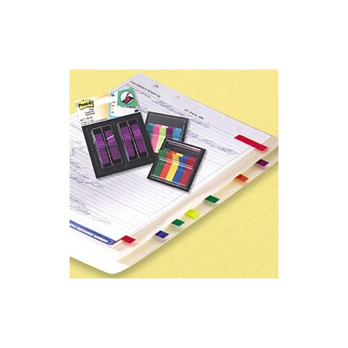 Post-it Color-Coding Flags with 2 Pop-Up Dispensers - MMM688GR2 ...