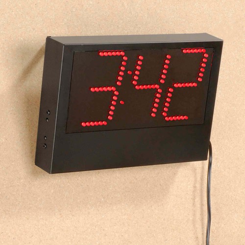 Nexel Global Industrial Wall Digital Clock - GLO651307 - Shoplet.com