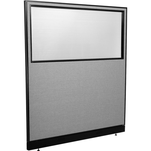 Nexel Interion Office Partition Panel with Partial Window & Pass-Thru ...