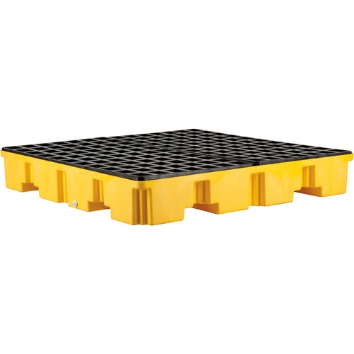 Nexel Global Industrial 4 Drum Low Profile Spill Containment Pallet ...