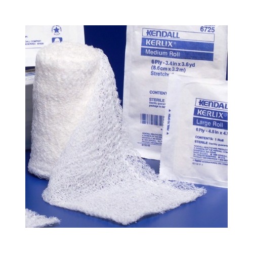 Kerlix Fluff Bandage Roll Kerlix™ Gauze 6-Ply 4-1/2 Inch X 4-1/10 Yard ...