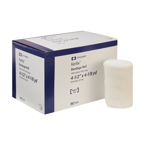 Fluff Bandage Roll Kerlix™ Gauze 6-Ply 4-1/2 Inch X 4-1/10 Yard Roll ...