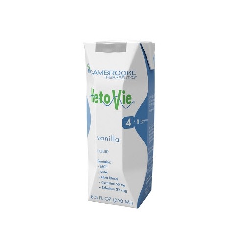 Ketovie 4:1 Ketogenic Oral Supplement KetoVie™ 4:1 Vanilla Flavor 8.5 ...