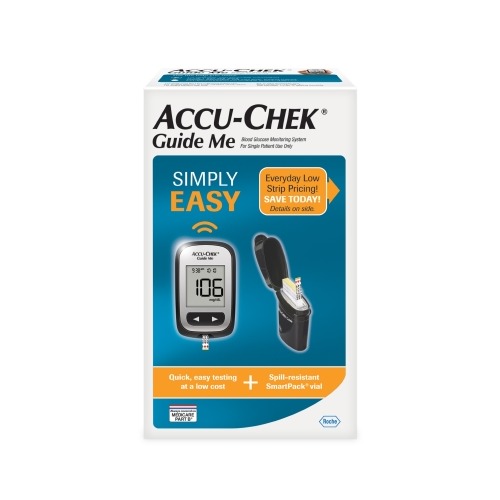 Accu-chek Blood Glucose Meter Accu-Chek® 5 Second Results No Coding ...