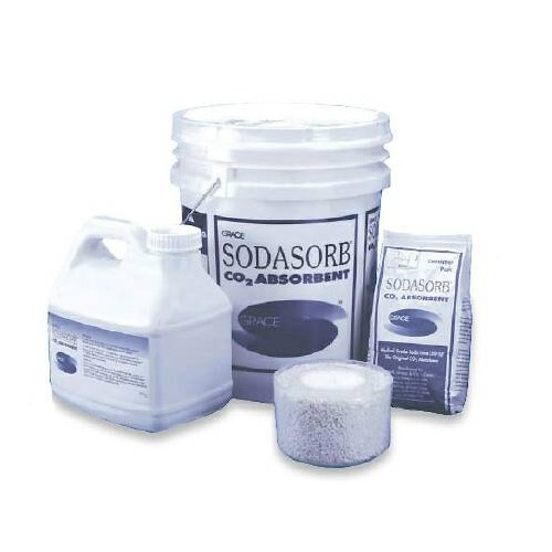 SODASORB® CO2 Absorbent Pre-Pak Canister Disc 1 kg Calcium Hydroxide ...
