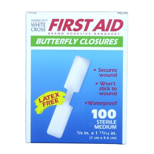First Aid Brand Skin Closure Strip First Aid Brand 3/8 X 1-13/16 Inch ...