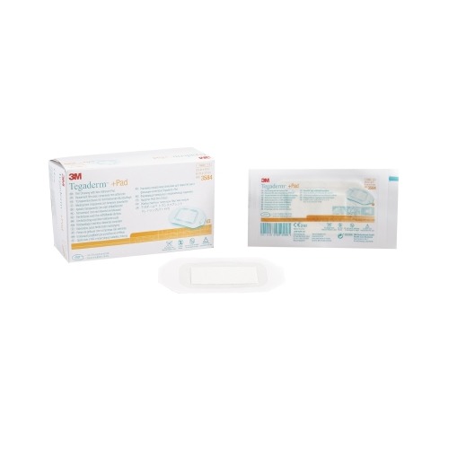 3m Tegaderm Transparent Film Dressing with Pad 3M™ Tegaderm™ 2-3/8 X 4 ...
